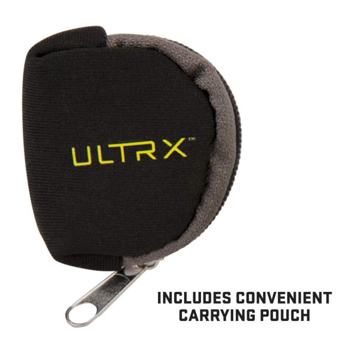 ULTRX Shift Adjustable Protection Ear Plugs, Gray/Yellow
