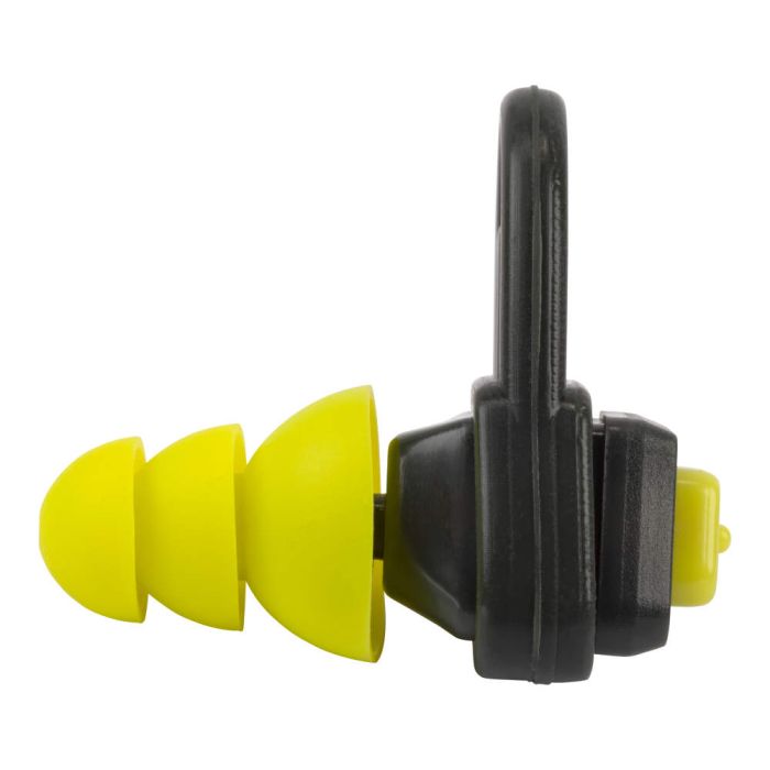 ULTRX Shift Adjustable Protection Ear Plugs, Gray/Yellow