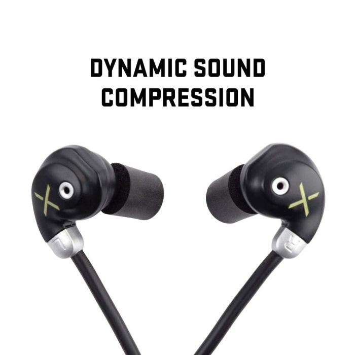 ULTRX Bionic Fuse Bluetooth Around the Neck Earbuds, Black