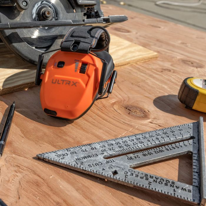 ULTRX Bionic Bluetooth Passive Earmuff, Brave Orange